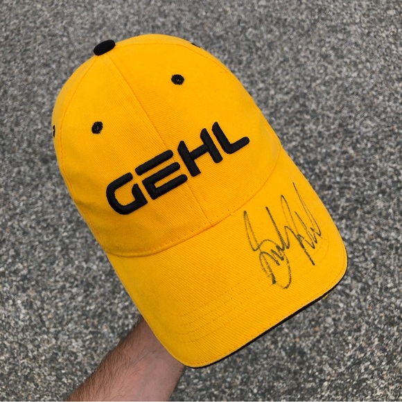 Accessories | Indy 50 Driver Graham Rahal Autographed Gehl Gold Hat ...